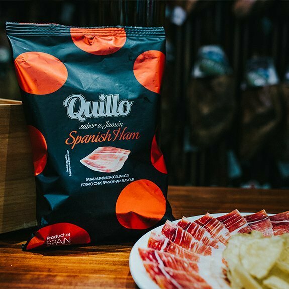 Quillo Chips – Iberian Ham Gourmet Potato Chips, 130g – Sorella ...