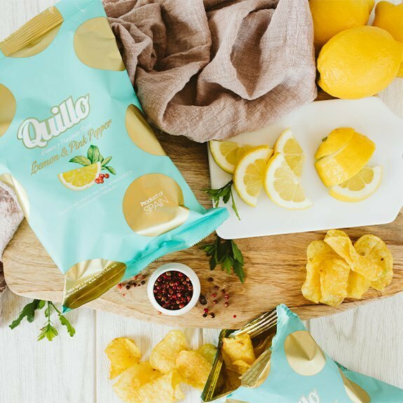 Quillo Chips – Lemon & Pink Pepper Gourmet Potato Chips – Sorella ...