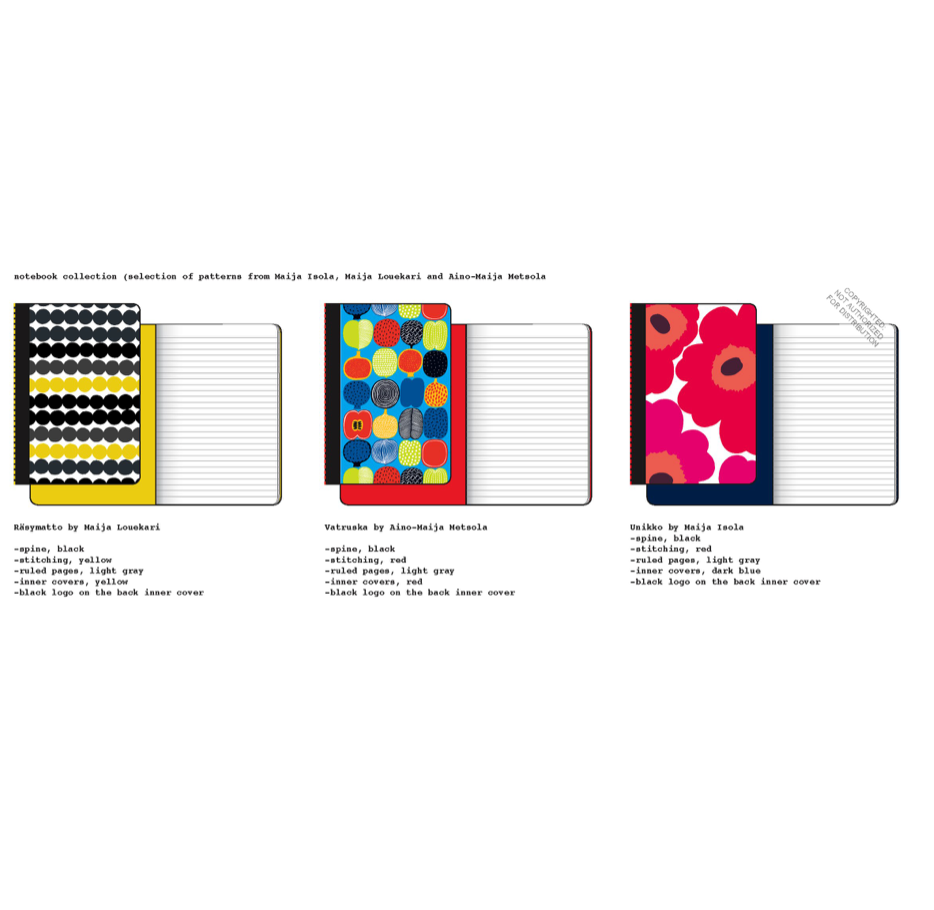 Marimekko Notebook Collection – Sorella Boutique Gourmande