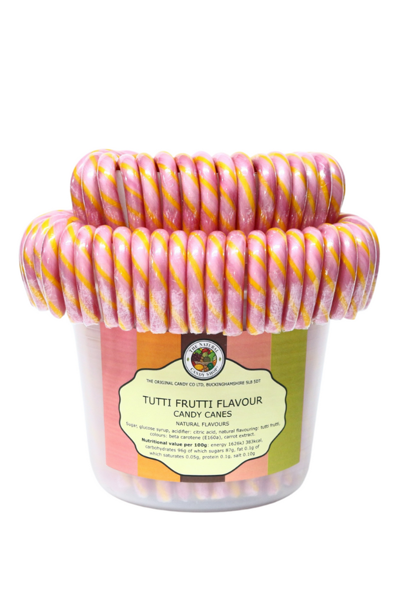Natural Candy Co. Tutti Frutti Candy Cane – Sorella Boutique Gourmande