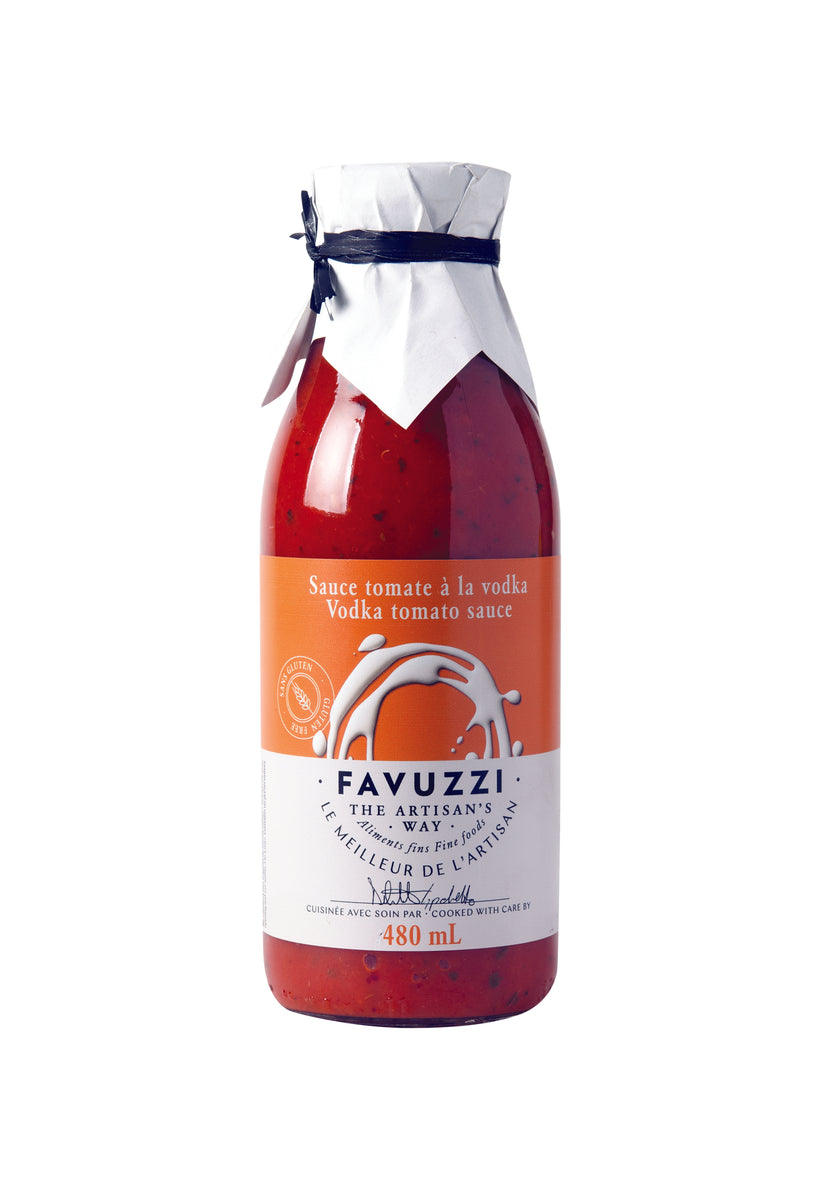 Favuzzi Vodka Tomato Sauce – Sorella Boutique Gourmande