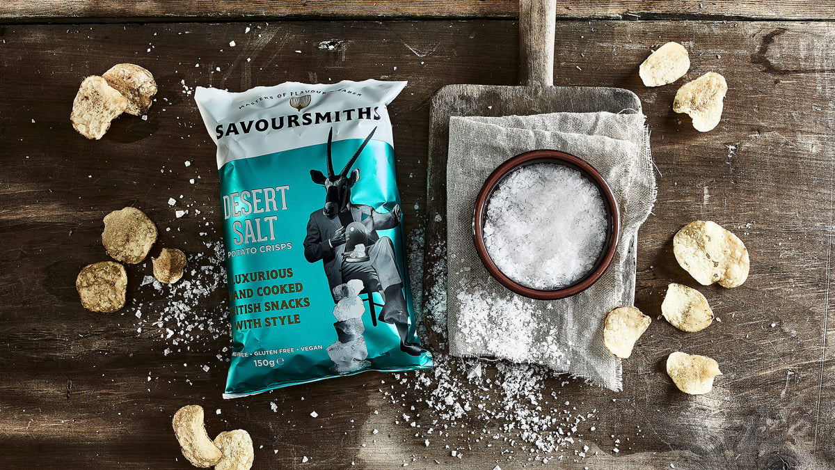 Savoursmiths Desert Salt & Vinegar Crisps – Sorella Boutique Gourmande